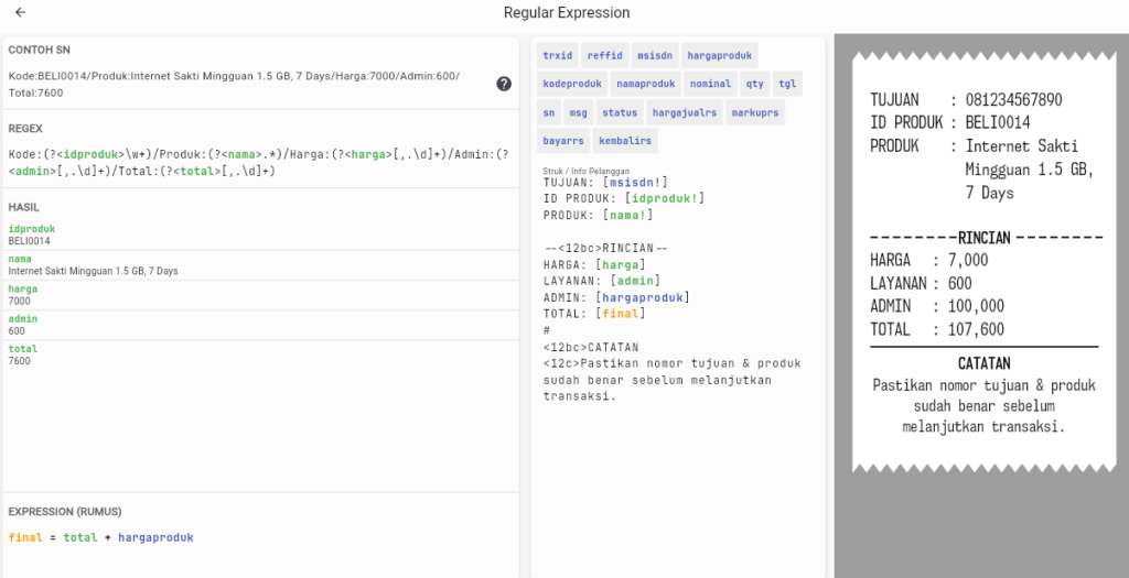 Setup Produk Jenis Pascabayar Spesial – SMARTSERVER.ID