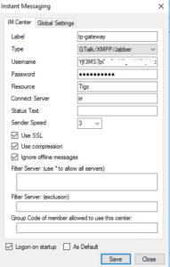 Konfigurasi XMPP Center untuk Smart Server Gateway di Otomax – PT ...