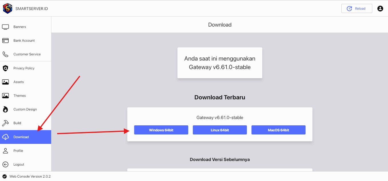 Konfigurasi Smart Server Gateway For Otomax – SMARTSERVER.ID