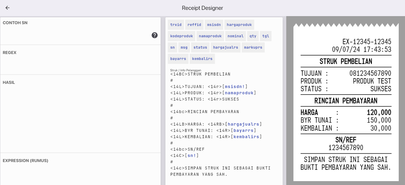 Setup Produk Jenis Postpaid Special – SMARTSERVER.ID