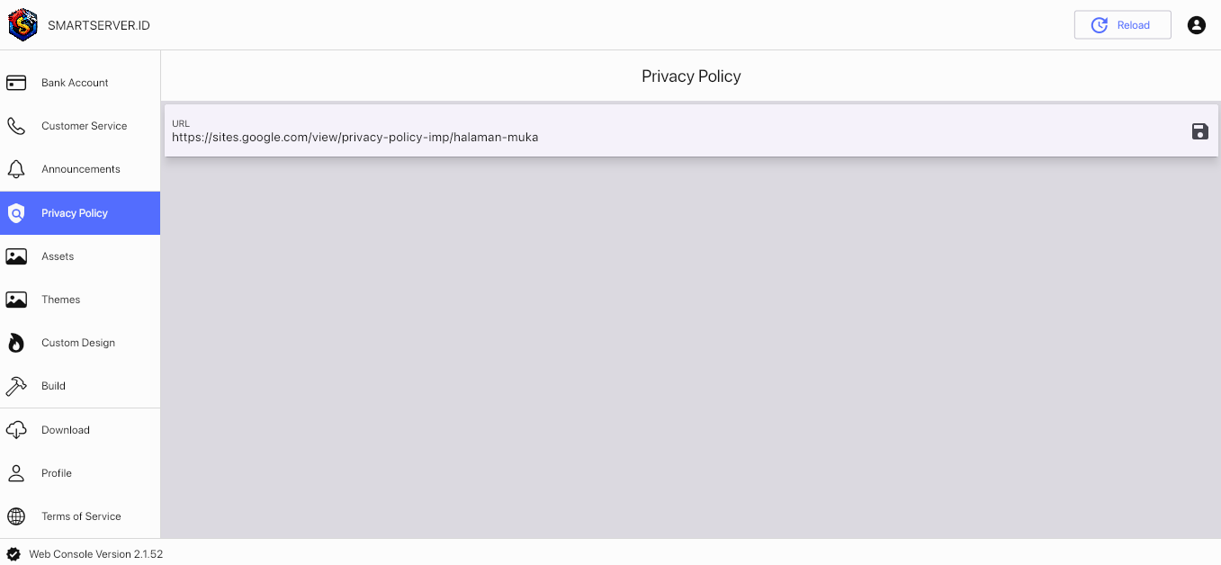 Cara Buat Privacy Policy – PT INFINITY SMART INDONESIA