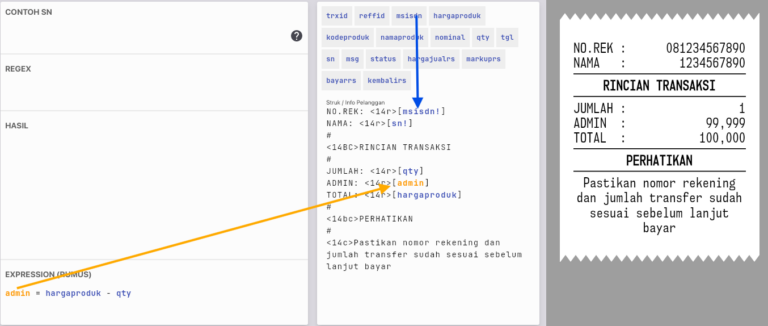 Tutorial Setting Menu Bebas Nominal – PT INFINITY SMART INDONESIA