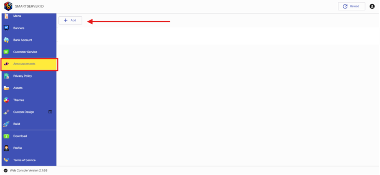 Tutorial Buat Informasi di Aplikasi – SMARTSERVER.ID